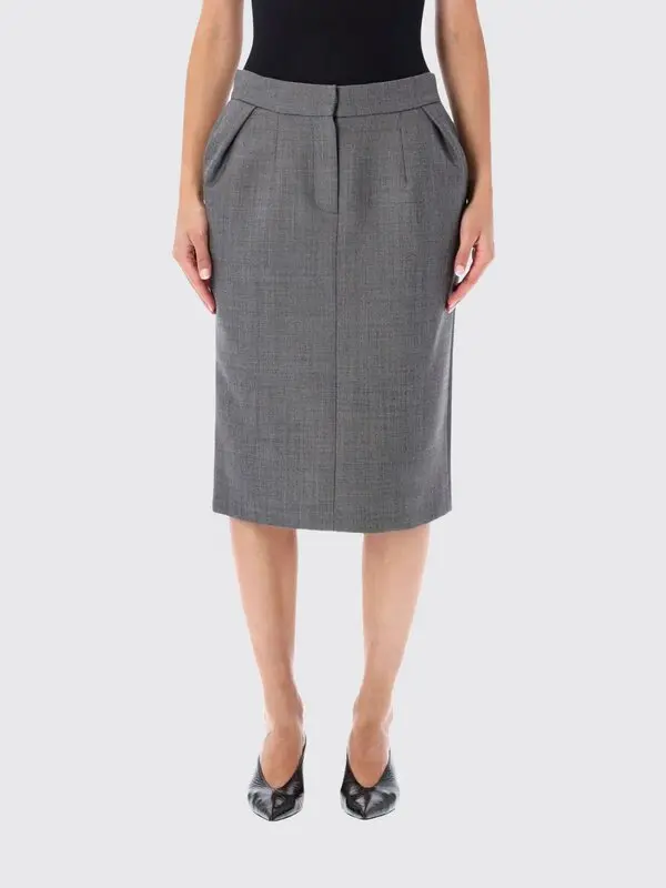 Magda Butrym Pleated Midi Skirt