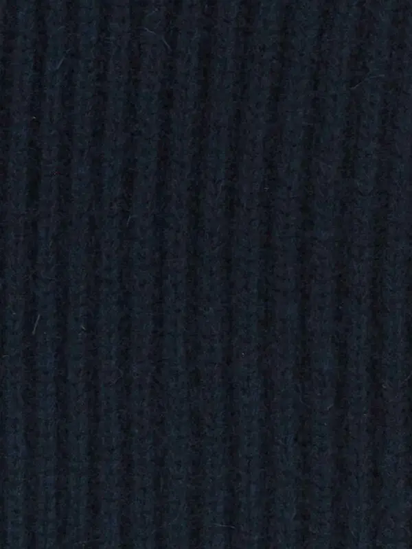 FERRAGAMO Ribbed Turtleneck With Button Detail