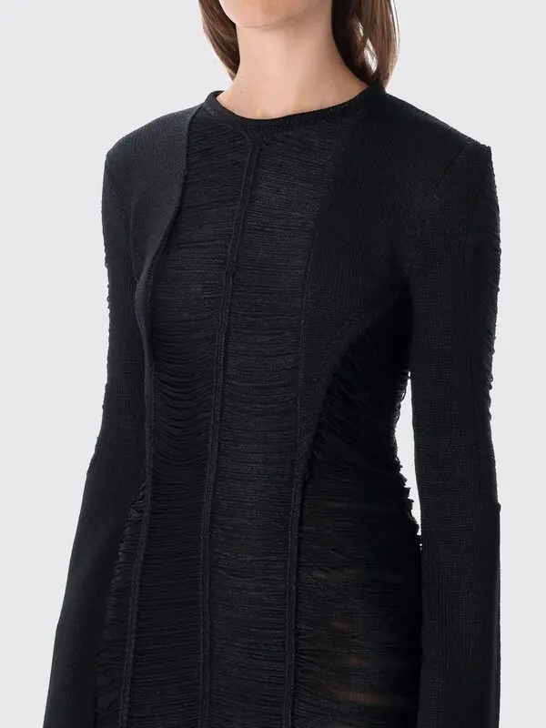 Attico Ruched Dress
