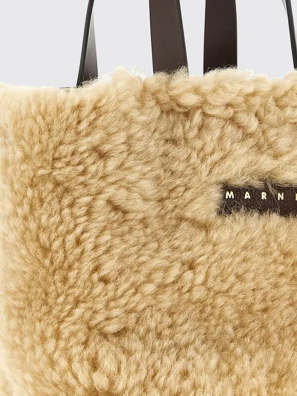 Marni Shearling Tote Bag