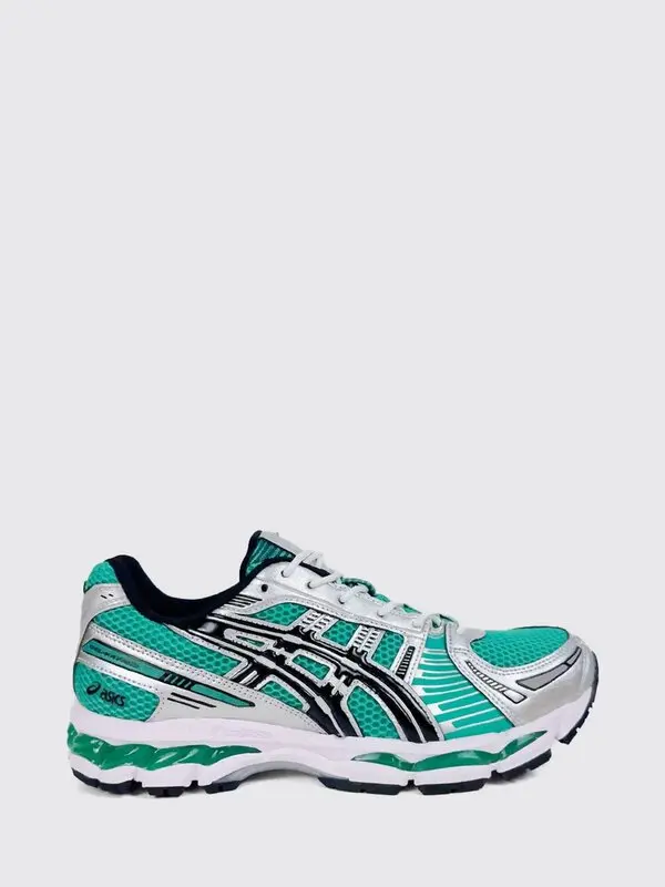 Asics Gel-kayano 12.1 Sneakers In Synthetic Leather And Mesh With Gel Technology - Green