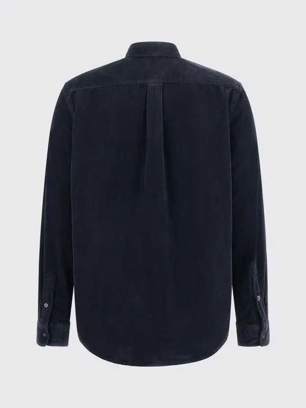 Polo Ralph Lauren Slim Fit Velvet Shirt - Navy