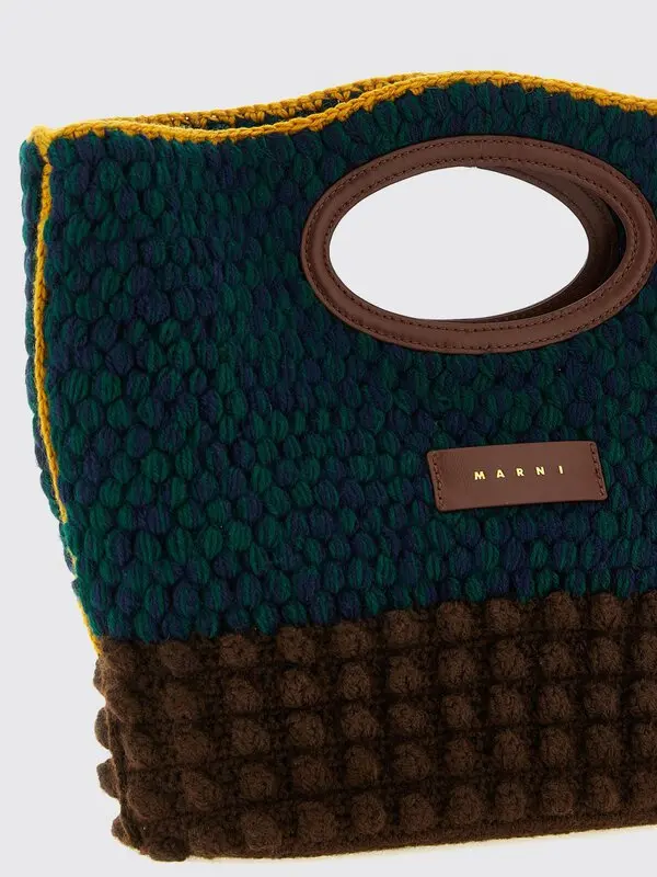 Marni Woven Handbag - Green