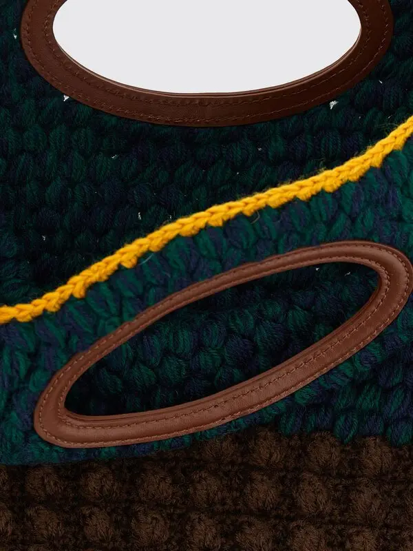 Marni Woven Handbag - Green