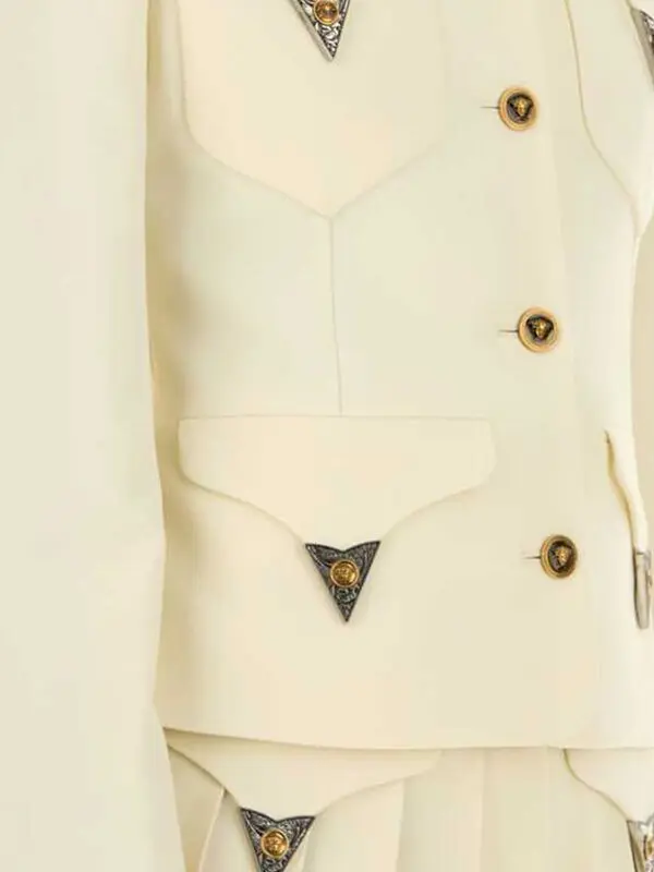 Versace Textured Blazer