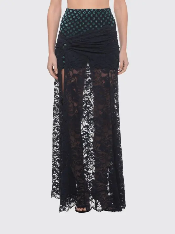Rabanne Lace Maxi Skirt
