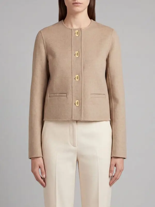 FERRAGAMO Button-detailed Jacket