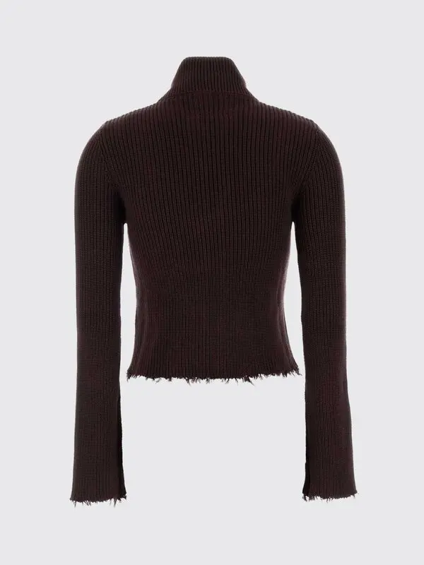 MAISON MARGIELA Ribbed Zip-up Sweater