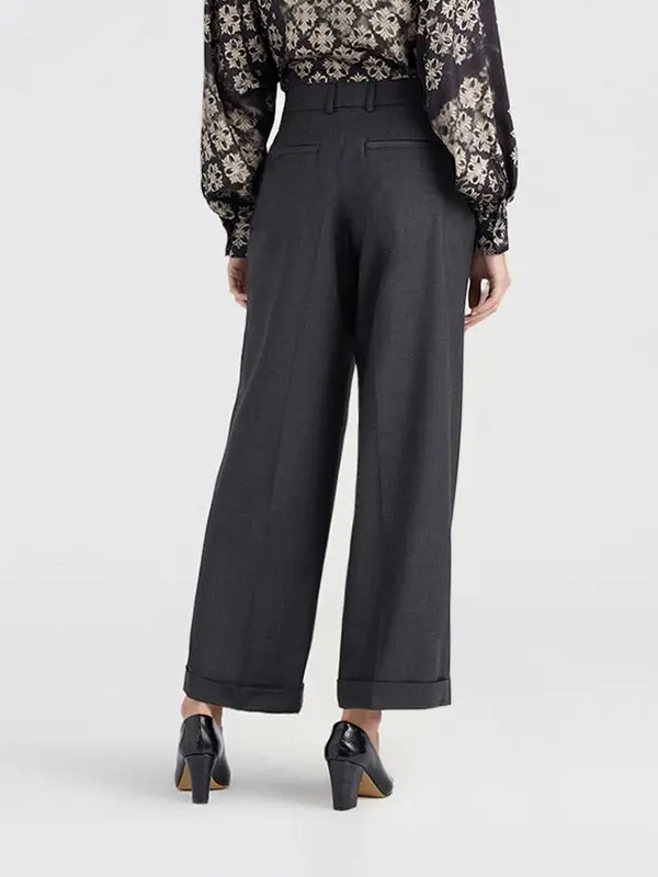 Momoni Tailored Wide-leg Trousers