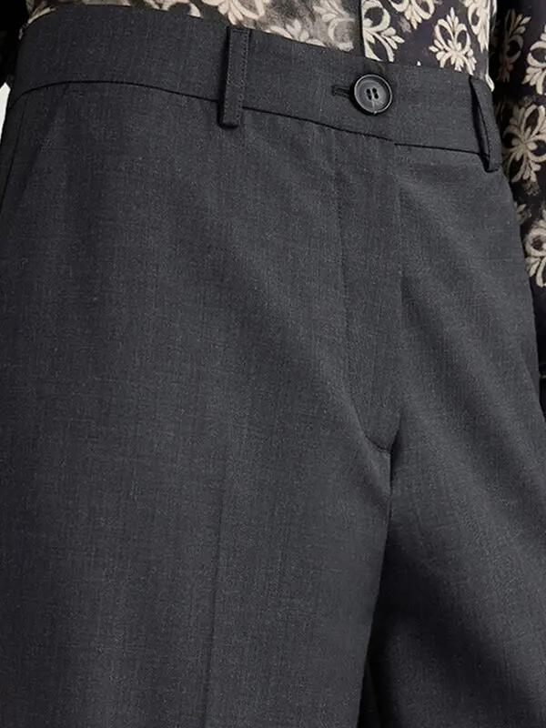 Momoni Tailored Wide-leg Trousers
