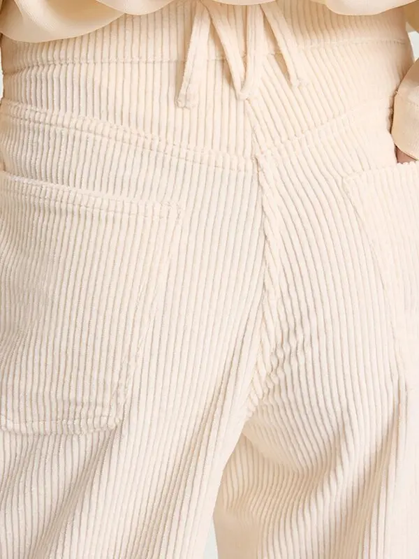 Momoni Corduroy Wide Leg Pants
