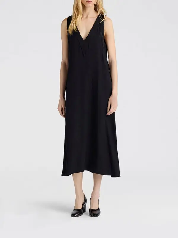 Momoni V-neck Midi Dress