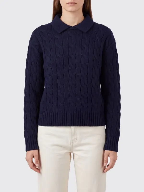 Polo Ralph Lauren Cable Knit Collared Sweater
