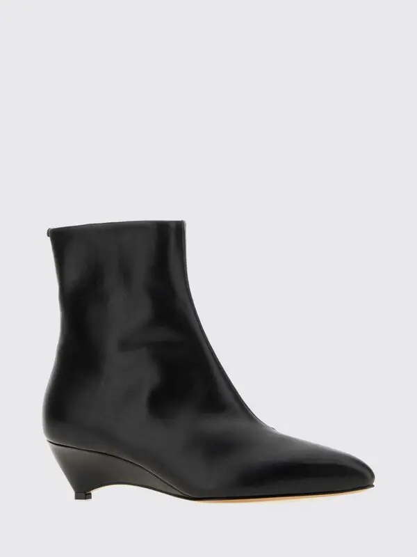 JIL SANDER Leather Ankle Boots