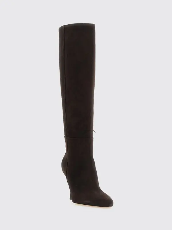 SEMICOUTURE Suede Stiletto Heel Knee-high Boots