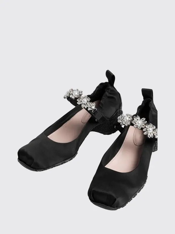 Simone Rocha Embellished Mary Jane Flats
