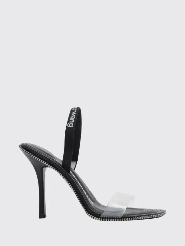 Alexander Wang Stiletto Sandals With Zip Detailing