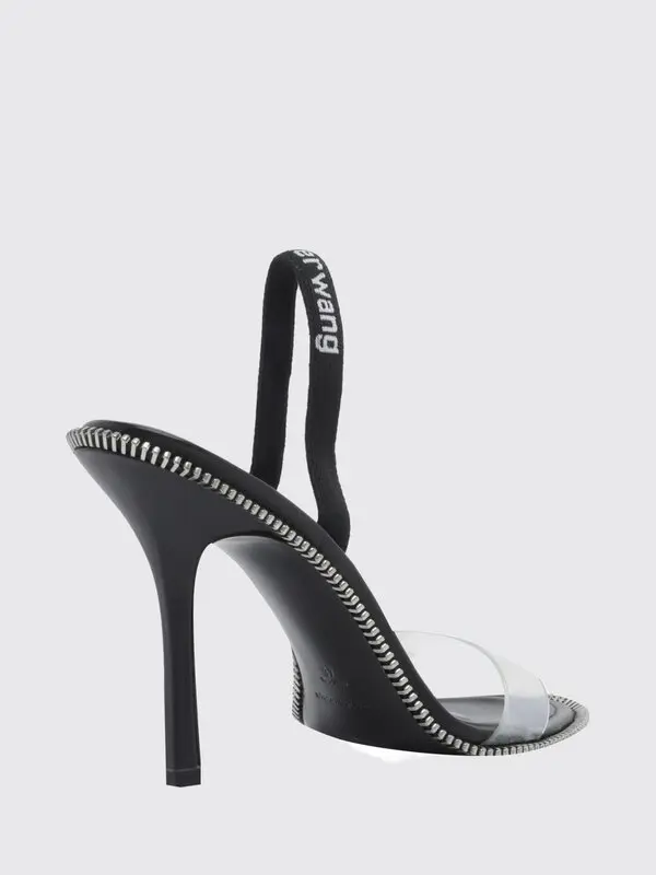 Alexander Wang Stiletto Sandals With Zip Detailing