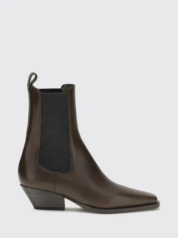 Brunello Cucinelli Chelsea Boots - Brown