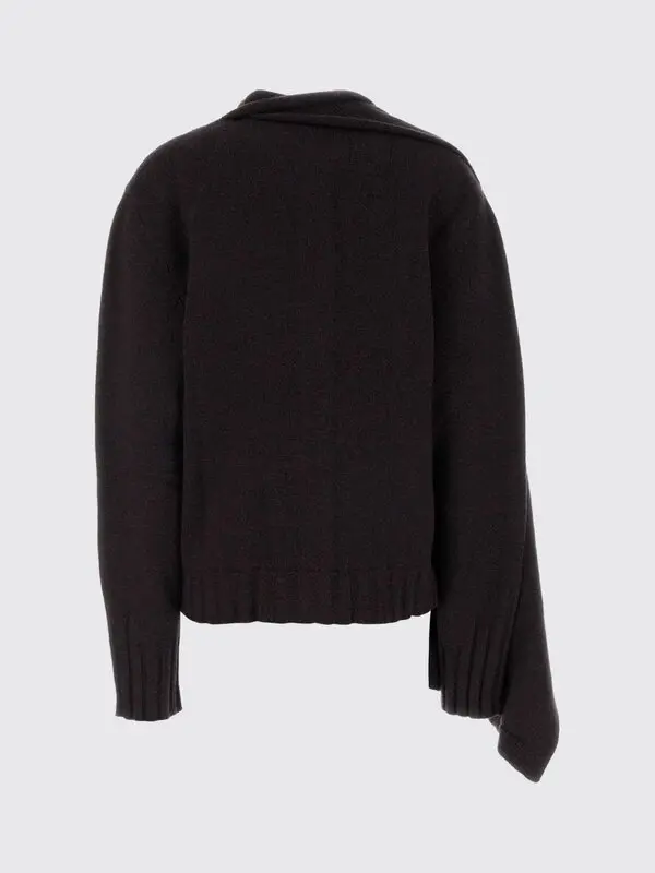 Attico Cardigan With Integrated Scarf