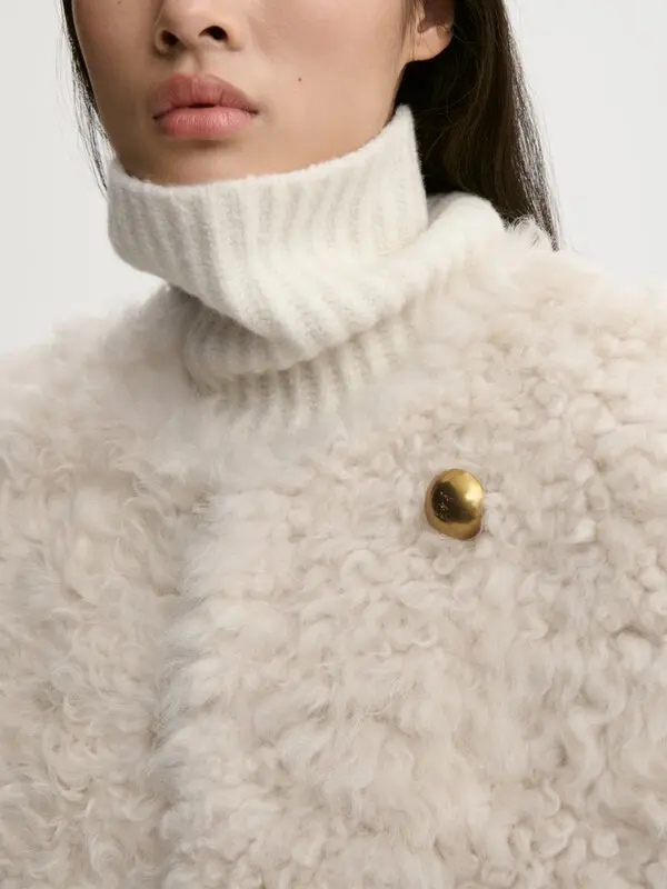 BY MALENE BIRGER Ola Zinc Monogram Brooch