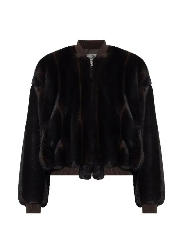 MAISON MARGIELA Faux Fur Jacket