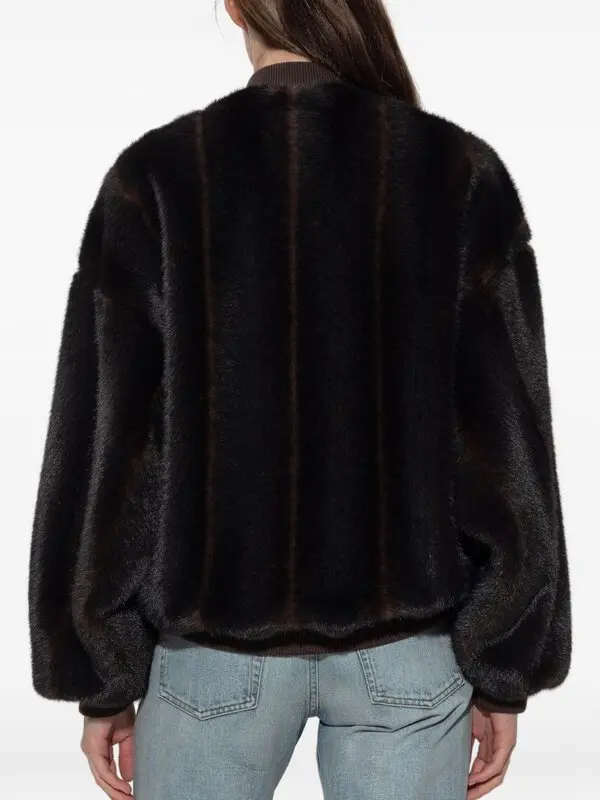 MAISON MARGIELA Faux Fur Jacket