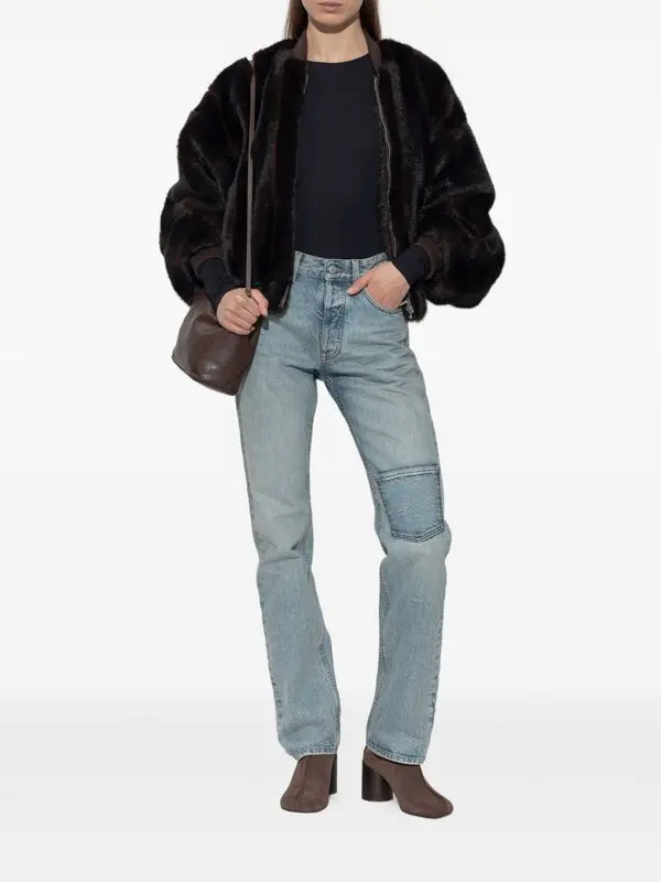 MAISON MARGIELA Faux Fur Jacket