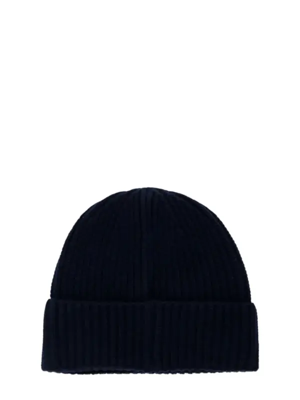 Stone Island Logo Wool Beanie