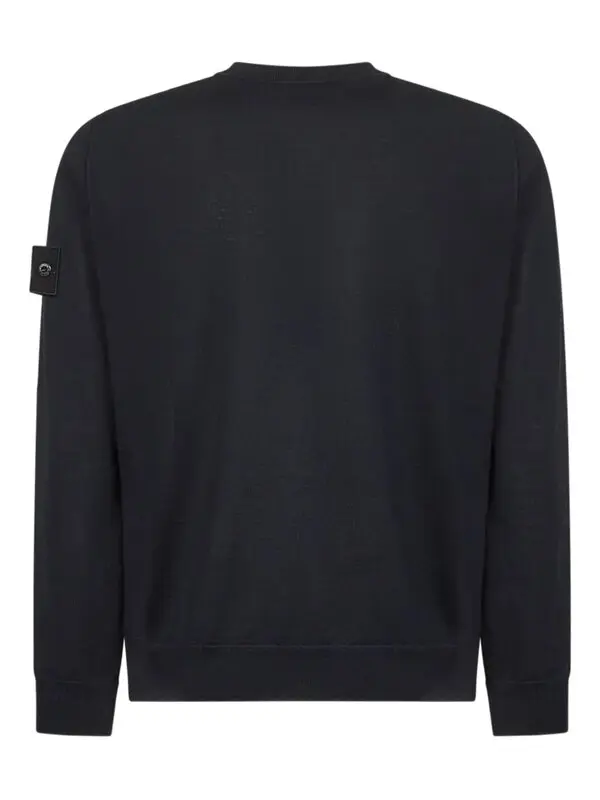 Stone Island Wool Sweater - Blue