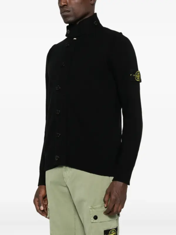 Stone Island Wool Cardigan