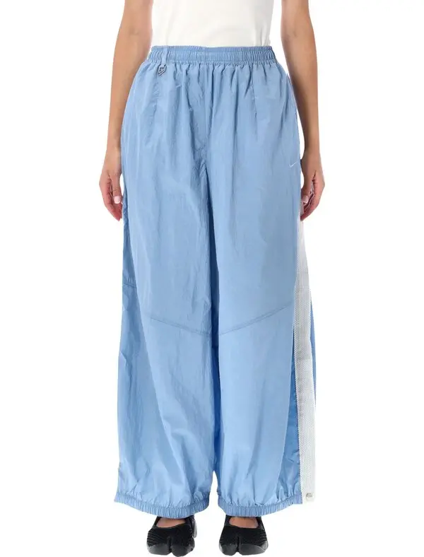 Nike Balloon Track Pants With Hidden Basketball Shorts - Work Blue