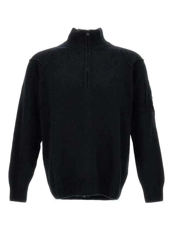 C.P. COMPANY C. P. Company Grs Lambswool Half-zip Sweater