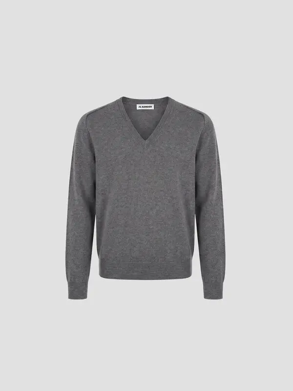 JIL SANDER 100% Cashmere Jumper With Open Armhole