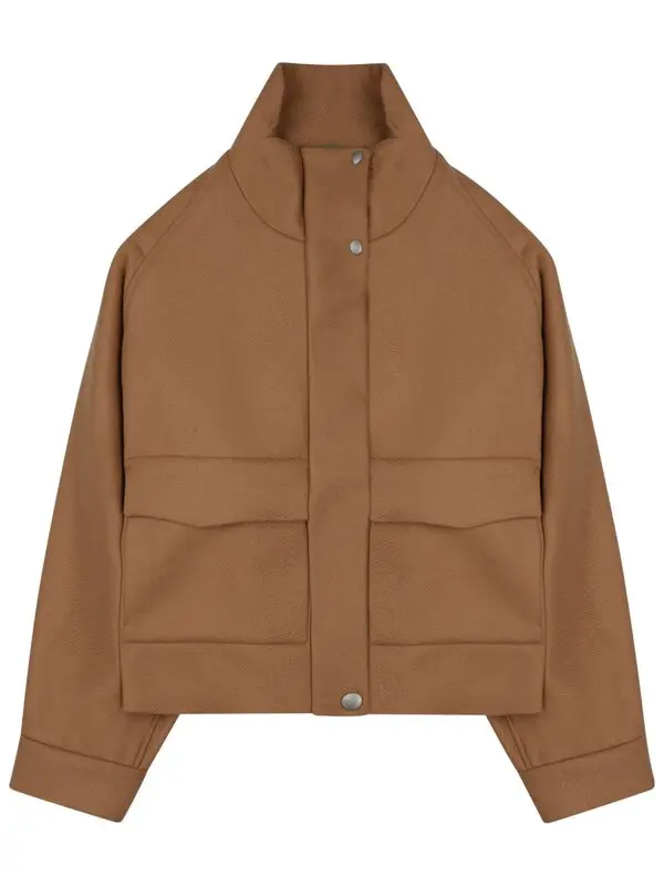 NINE:INTHE:MORNING Wool Sports Jacket - Brown