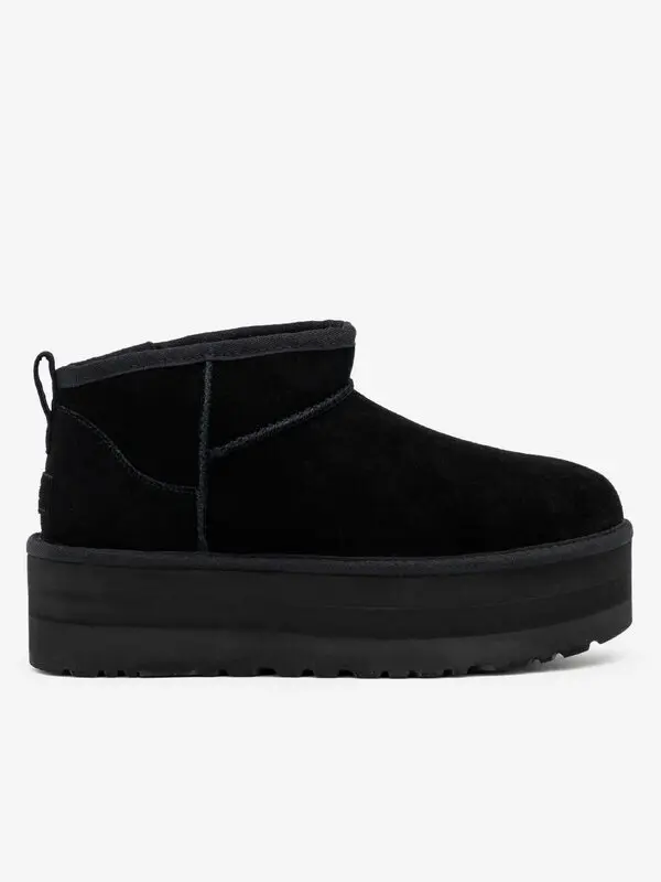 UGG Classic Ultra Mini Platform Boots - Blk