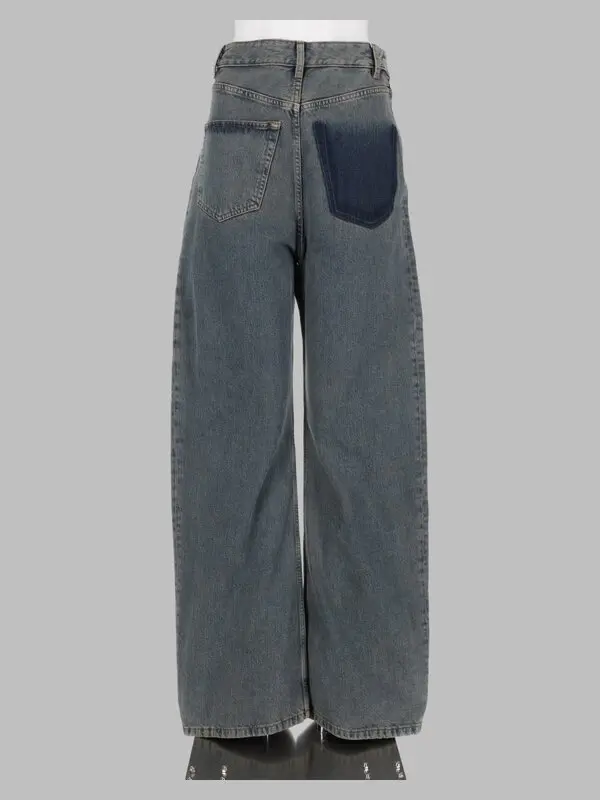 MAISON MARGIELA High-rise Wide-leg Jeans - Blue
