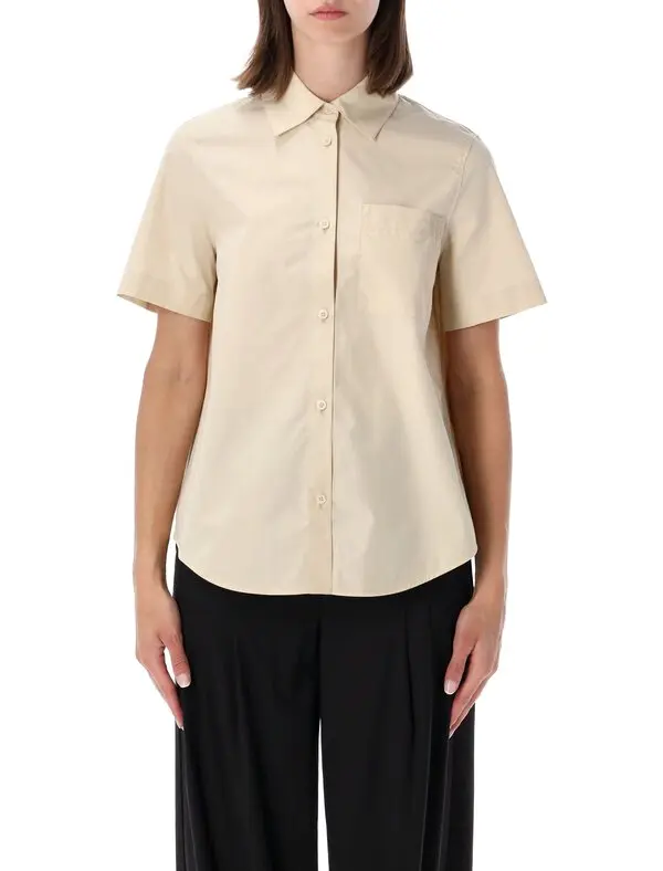 Loewe Short-sleeve Button-up Shirt - Beige