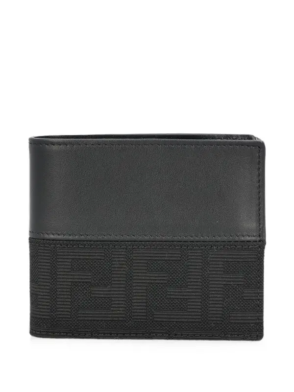 Fendi S Bi-fold Wallet In Vitello Leather