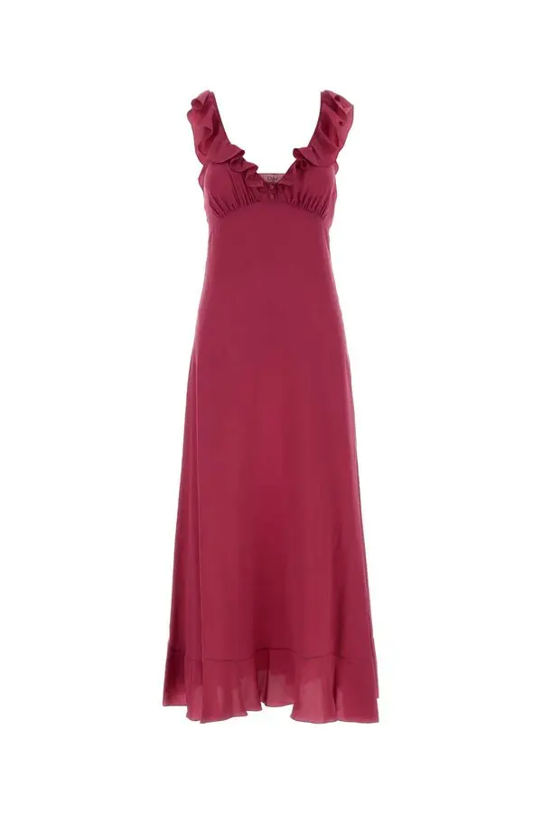 Chloé Chiffon-back Crepe Mini Dress