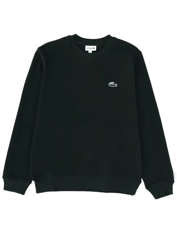 Lacoste Crewneck Sweatshirt With Embroidered Logo - Green