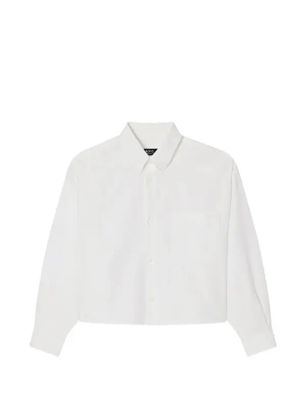 A.p.c. Sophia Logo Button-down Shirt