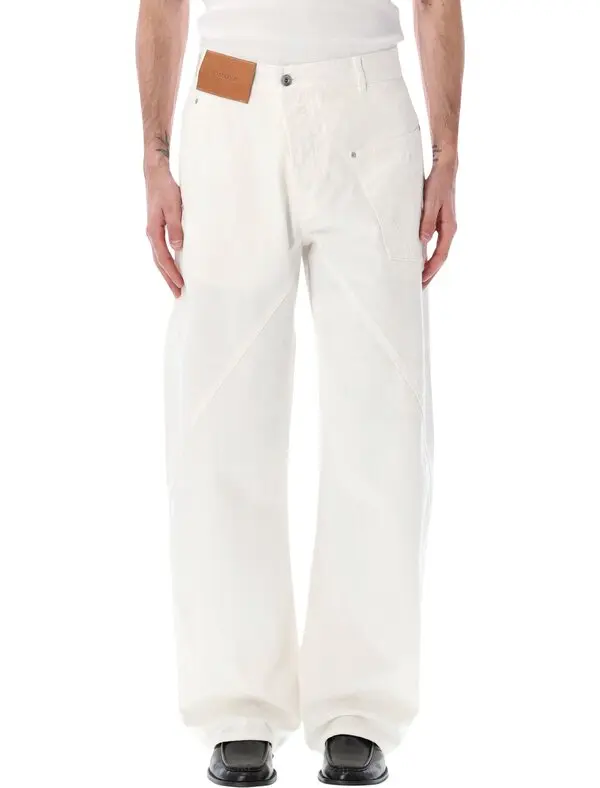 JW Anderson Twisted Workwear Wide-leg Pants
