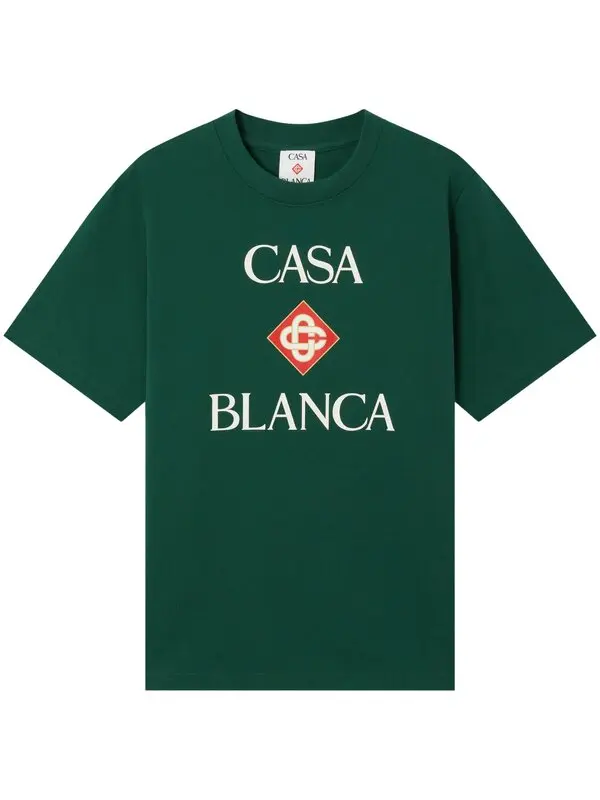 Casablanca Organic Cotton Jersey T-shirt - Green