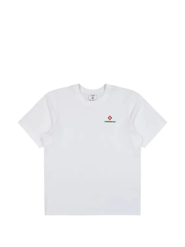 Casablanca Organic Cotton Jersey T-shirt - White