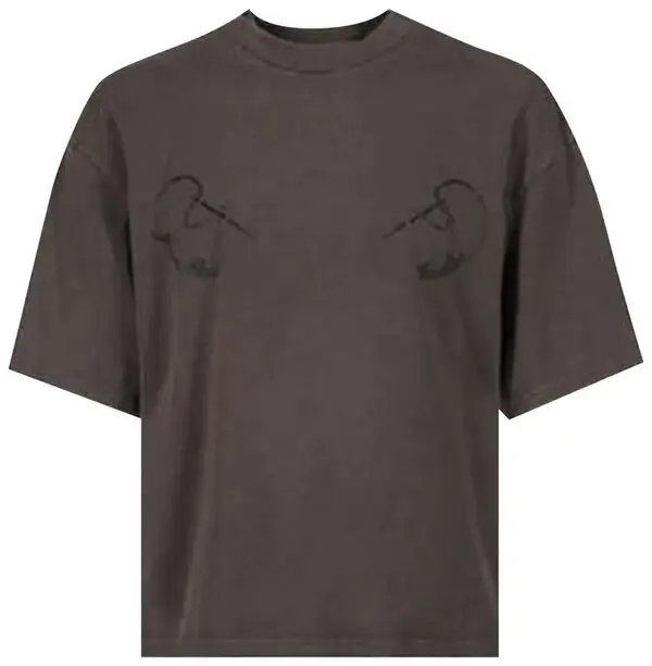 JEAN PAUL GAULTIER Oversized Graphic Cotton Tee