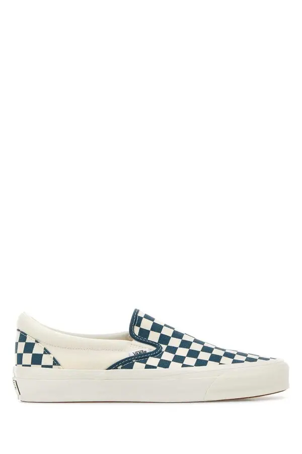 VANS Canvas Slip-on Sneakers - Checked