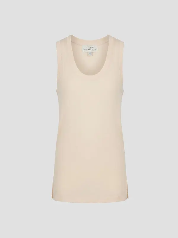 Studio Nicholson Scoop Neck Vest