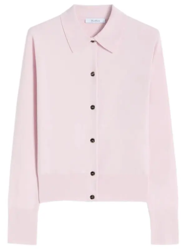 Max Mara Chic Ensemble" Wool Blend Cardigan