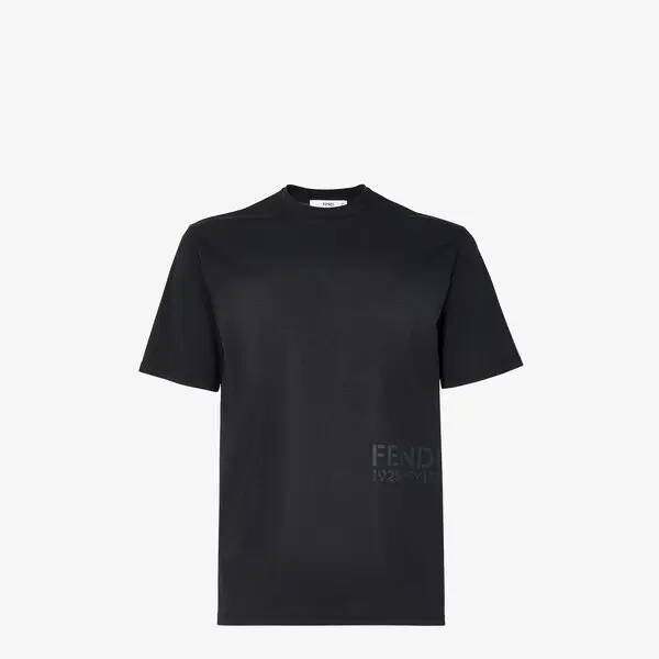 Fendi S Stencil T-shirt - Nerogrigio